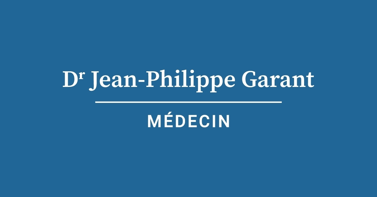 Dr Jean-Philippe Garant, médecine musculosquelettique